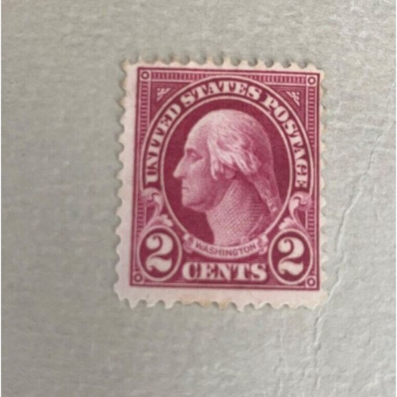 Other | Very Rare George Washington Red 2 Cent Postage Stamp Never Used ...